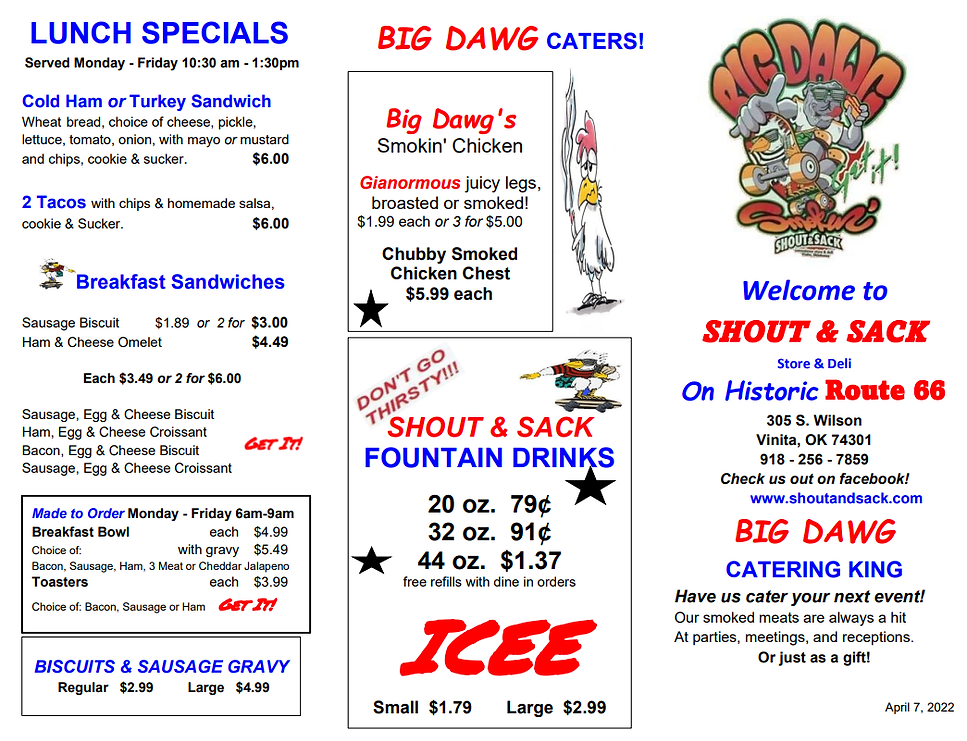 Shout And Sack Lunch Menu shout-and-sack-lunch-menu